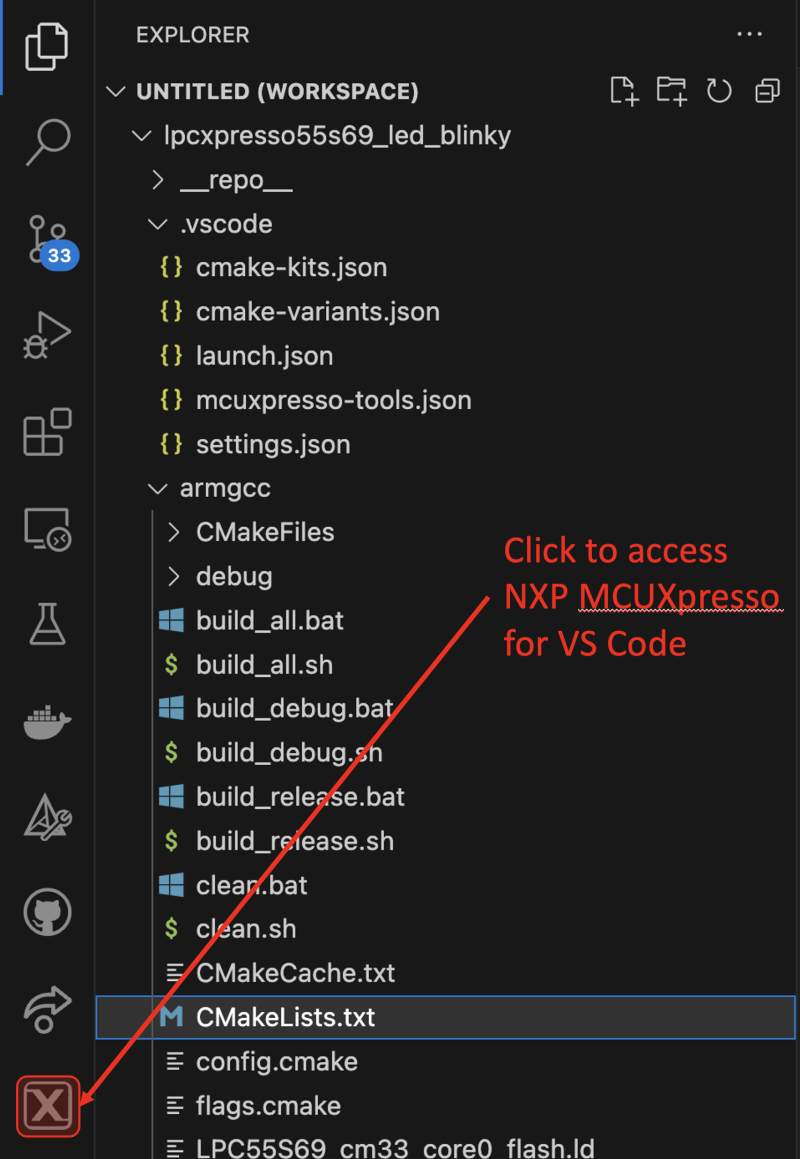 Visual Studio Code: A Guide to the MCUXpresso for VS Code extension